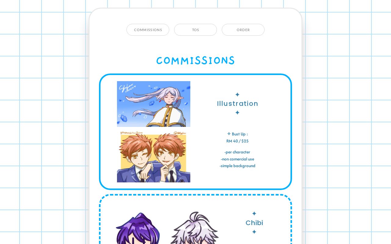 Skylar's Commissions